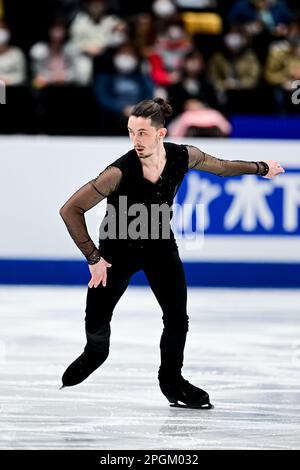 Alexander ZLATKOV (BUL), during Men Short Program, at the ISU World ...