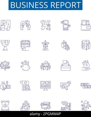 Findings and technology line icons collection. Discovery, Innovation ...