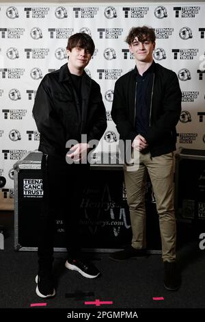 Jake Bugg with Rhys Connah, ahead of his performance at the Teenage ...