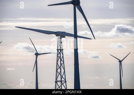 Two-blade rotor, wind turbine with two rotor blades from 2-B Energy in ...