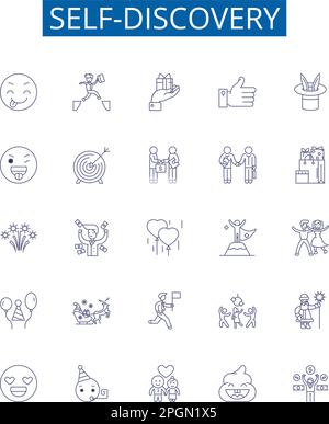 Insight line icons collection. Revelation, Perception, Understanding ...