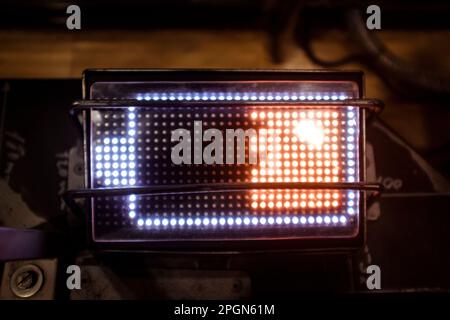 Battery cell loading on a lcd screen Stock Photo - Alamy