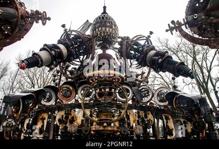Sumpter, Wisconsin, USA. 23rd Mar, 2023. Constructed in the 1980's by ...