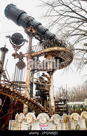 Sumpter, Wisconsin, USA. 23rd Mar, 2023. Constructed in the 1980's by ...