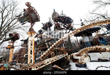 Sumpter, Wisconsin, USA. 23rd Mar, 2023. Constructed in the 1980's by ...