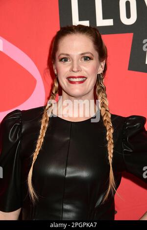 Elizabeth Stanley attends the "Bad Cinderella" musical opening night at ...