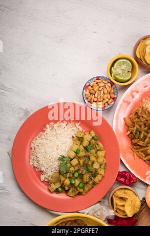 Cau cau mondongo a la italiana peruvian food Stock Photo - Alamy