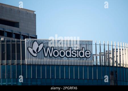 Perth, Australia - March 10, 2023: Headquarters of Chevron Australia ...