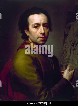 Self Portrait 1774 by Anton Raphael Mengs Stock Photo - Alamy