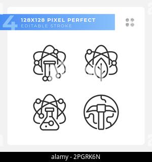Data mining with STEM pixel perfect gradient linear vector icons set Stock Vector Image & Art ...
