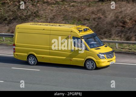 Mercedes-Benz Sprinter diesel van Stock Photo - Alamy