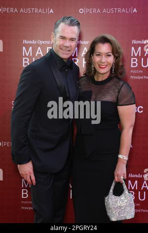 Phil Burton of Human Nature and Justine Burton The Australian premiere ...