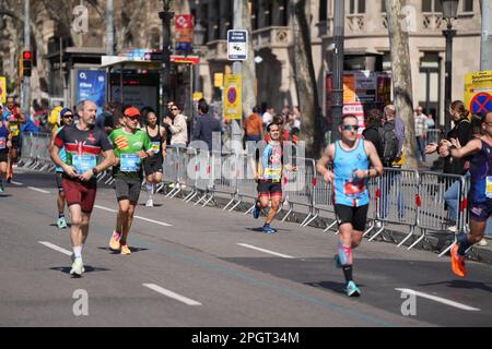 Marató de Barcelona Stock Photo - Alamy