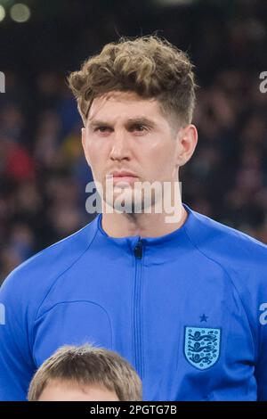 John Stones of Manchester City during the Premier League match ...