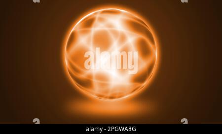 fire ball ray light illustration render Stock Photo - Alamy