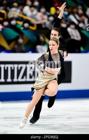 Victoria MANNI & Carlo ROETHLISBERGER (ITA), during Ice Dance Rhythm ...