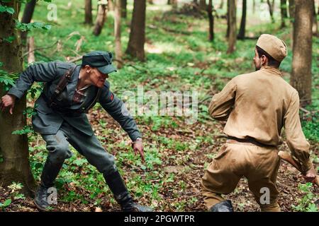 TERNOPIL, UKRAINE - June 2020 UPA Ukrainian Insurgent Army movie ...