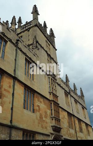 Bodleian Library, Oxford, Anglia, United Kingdom, Europe Stock Photo ...