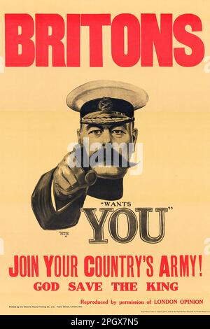 Lord Kitchener Wants You was a British world war I recruitment poster ...