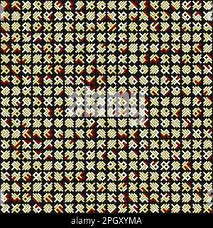 Asemic Glyph writing hieroglyph imitation generative illustration Stock ...