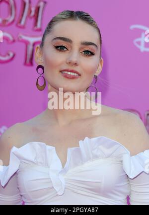 LOS ANGELES - MAR 24: Meg Donnelly at Prom Pact Premiere Screening at ...