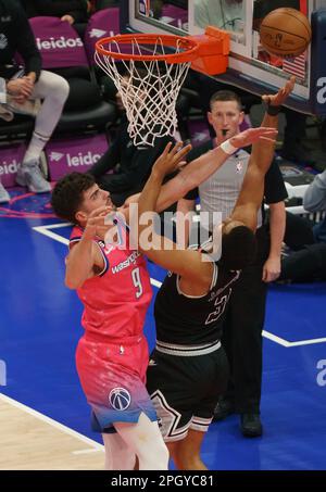 San Antonio Spurs' Julian Champagnie stands on the court during the ...