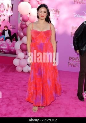 LOS ANGELES - MAR 24: Mapuana Makia at Prom Pact Premiere Screening at ...
