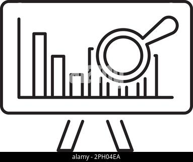 Project management scoreboard, charts, business presentation vector ...