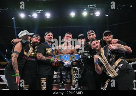 Russo Francesco and Mazzon Christian during the Boxing Italian ...