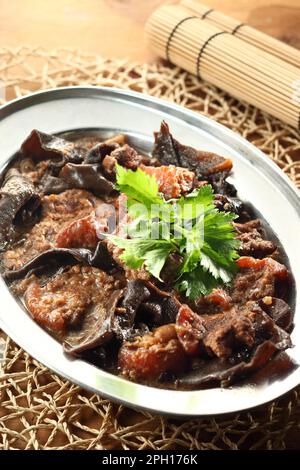 Red Braised Pork Belly delicacy food in China Stock Photo - Alamy