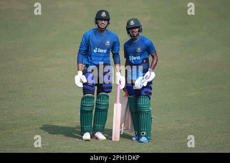 New face Rishad Hossain (L) and Jakir Ali (R) as Bangladesh T20I ...
