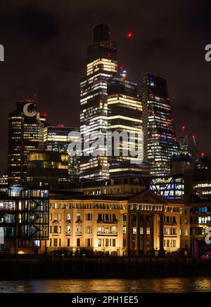 Vintners Place, Office Building by Southwark Bridge, London, UK Stock ...