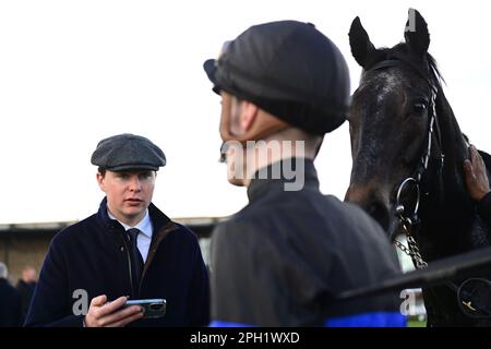 Trainer Joseph Patrick O'Brien after seeing jockey JJ Slevin win the ...