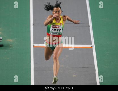 Dovil? KILTY of Lithuania Triple Jump Women Final during the European ...