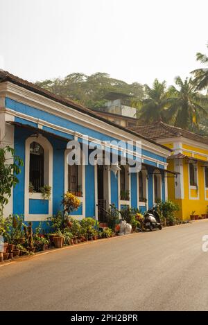 Old Goa, India - January 2023: Crowd of Indian tourists around the ...