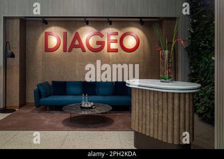 Diageo HQ at 16 Great Marlborough St, Soho, London. Diageo Headquarters ...