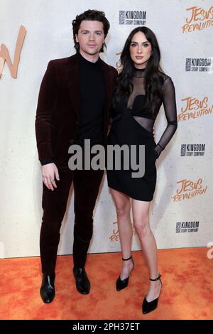 LOS ANGELES, CA - FEBRUARY 4: Mia Farrow with Ronan Farrow and Isaiah ...