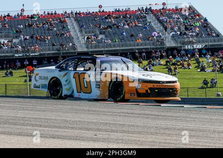 AUSTIN, TX - MARCH 25: AJ Allmendinger (#10 Kaulig Racing Celsius ...