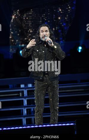 Mexican musician, singer and composer Marco Antonio Solis performs on ...