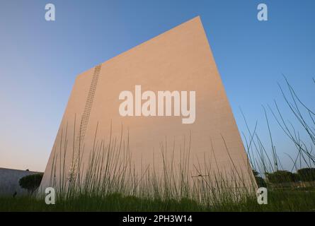 View of the Founder's Memorial, monument at late afternoon, dedicated ...