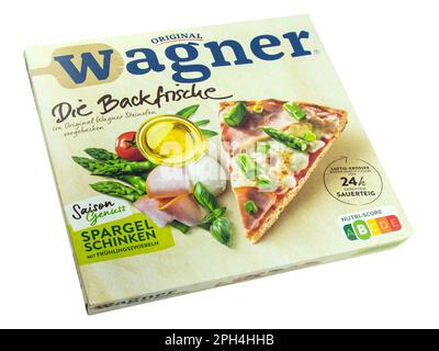 Wagner Original Pizza Die Backofenfrische Spargel Schinken Spinat Käse ...