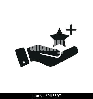 Value-added icon. Service offer symbol . line icon isolated on white ...