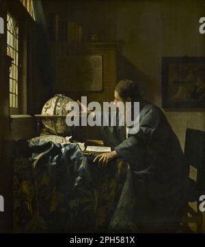 The Astronomer, circa 1668, by Johannes Vermeer (1632?1675 Stock Photo ...