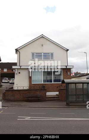 Ashtead Village Club house, high street, Ashtead, Surrey, England, UK ...