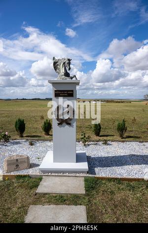 The World War 1 Animal War Memorial, Pozieres, France Stock Photo - Alamy