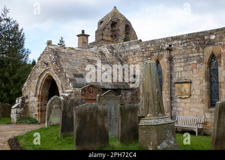 St Michael and All Angels Church, Felton Stock Photo - Alamy