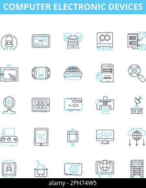 Hard disk line icon, graphics resource template, vector illustration ...