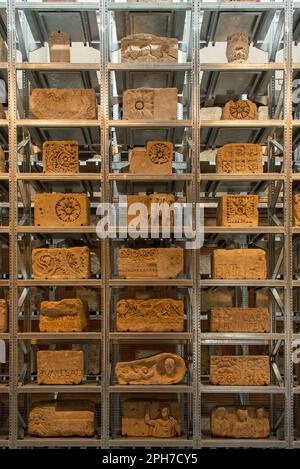 The impressive Lapidary Wall at Narbo Via, the new Roman History Museum ...
