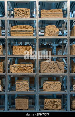 The impressive Lapidary Wall at Narbo Via, the new Roman History Museum ...