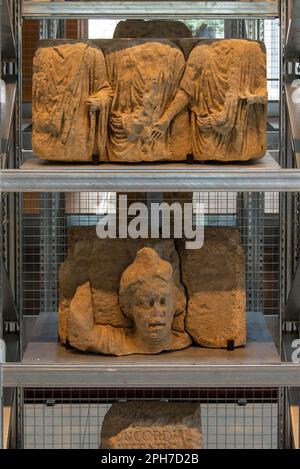 The impressive Lapidary Wall at Narbo Via, the new Roman History Museum ...